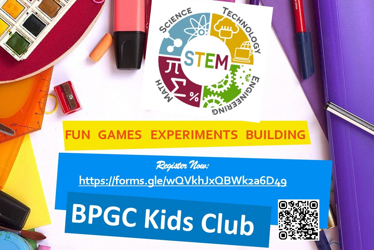 Kids Club promotion flyer 2025-2026 - Burnaby Pacific Grace Church